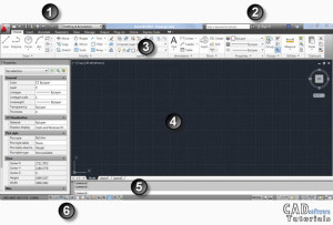 The AutoCAD Window – A Quick Overview – CAD Software Tutorials